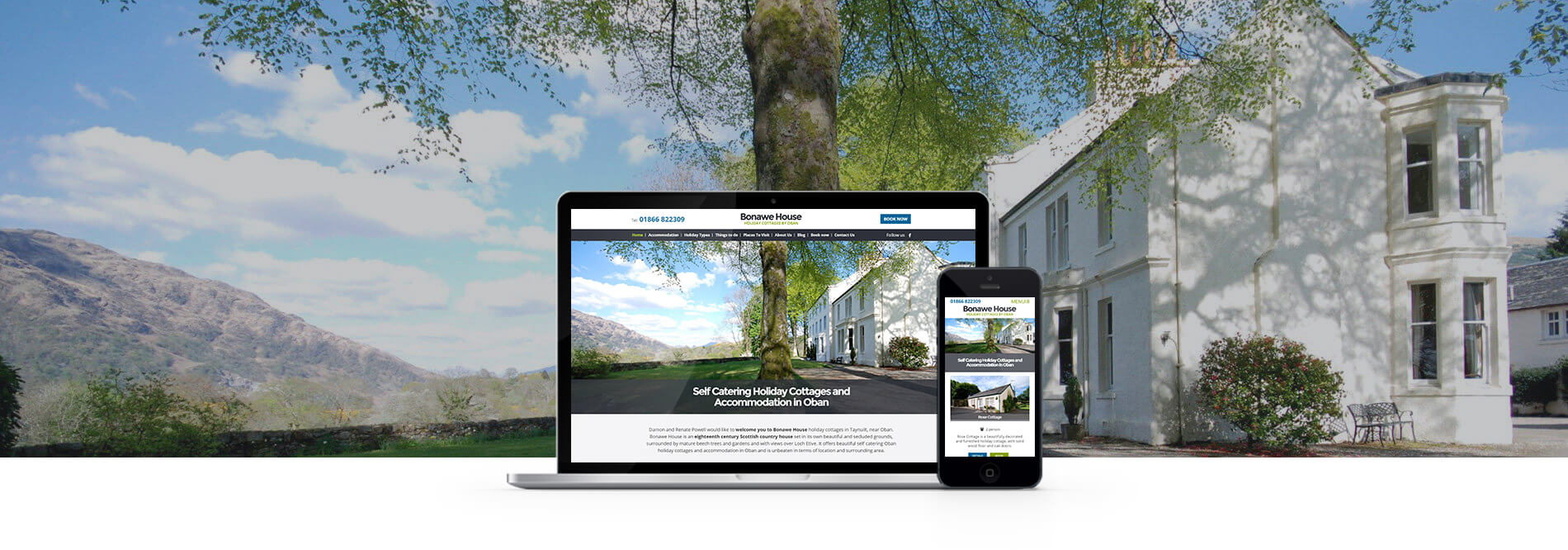 Bonawe House • Yeah Can Web Design